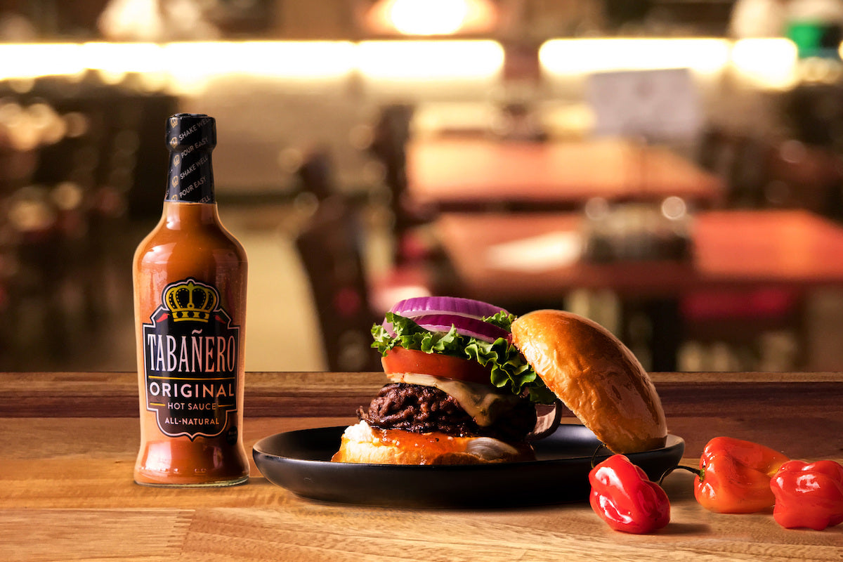 National Burger Day Recipe | Made with Tabañero's Original Hot Sauce ...